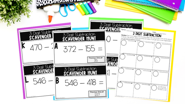 5 Fun Games for Teaching Addition and Subtraction - That One Cheerful ...